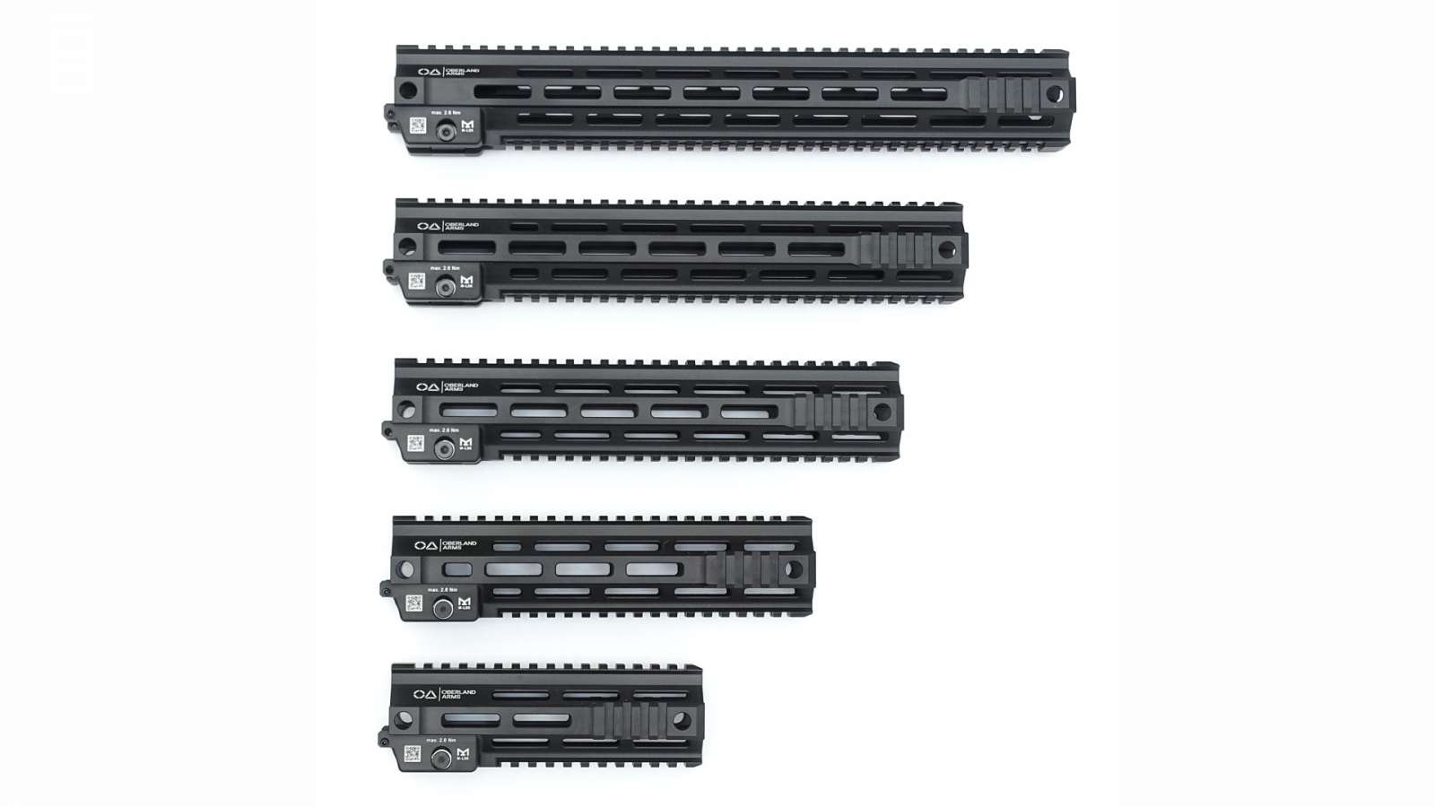 OA Modular Duty Rail Handguard / Handschutz, M-LOK/Picatinny, 5 Größen ...