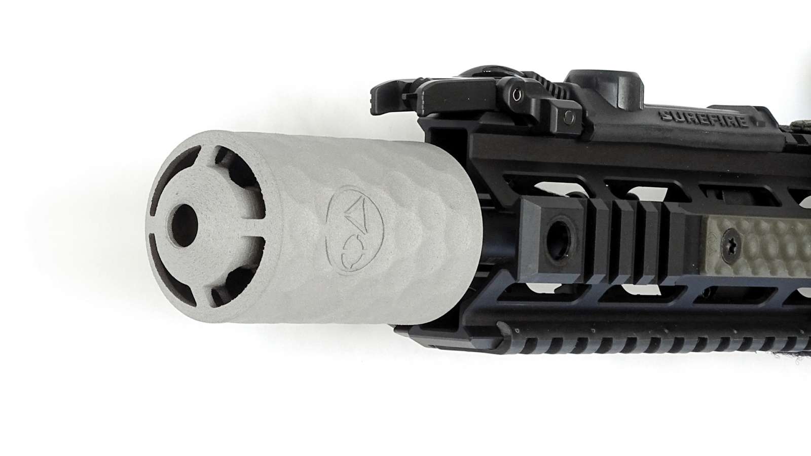 OA Blast Deflector 3D Titan inkl. passendem Mündungsfeuerdämpfern ...