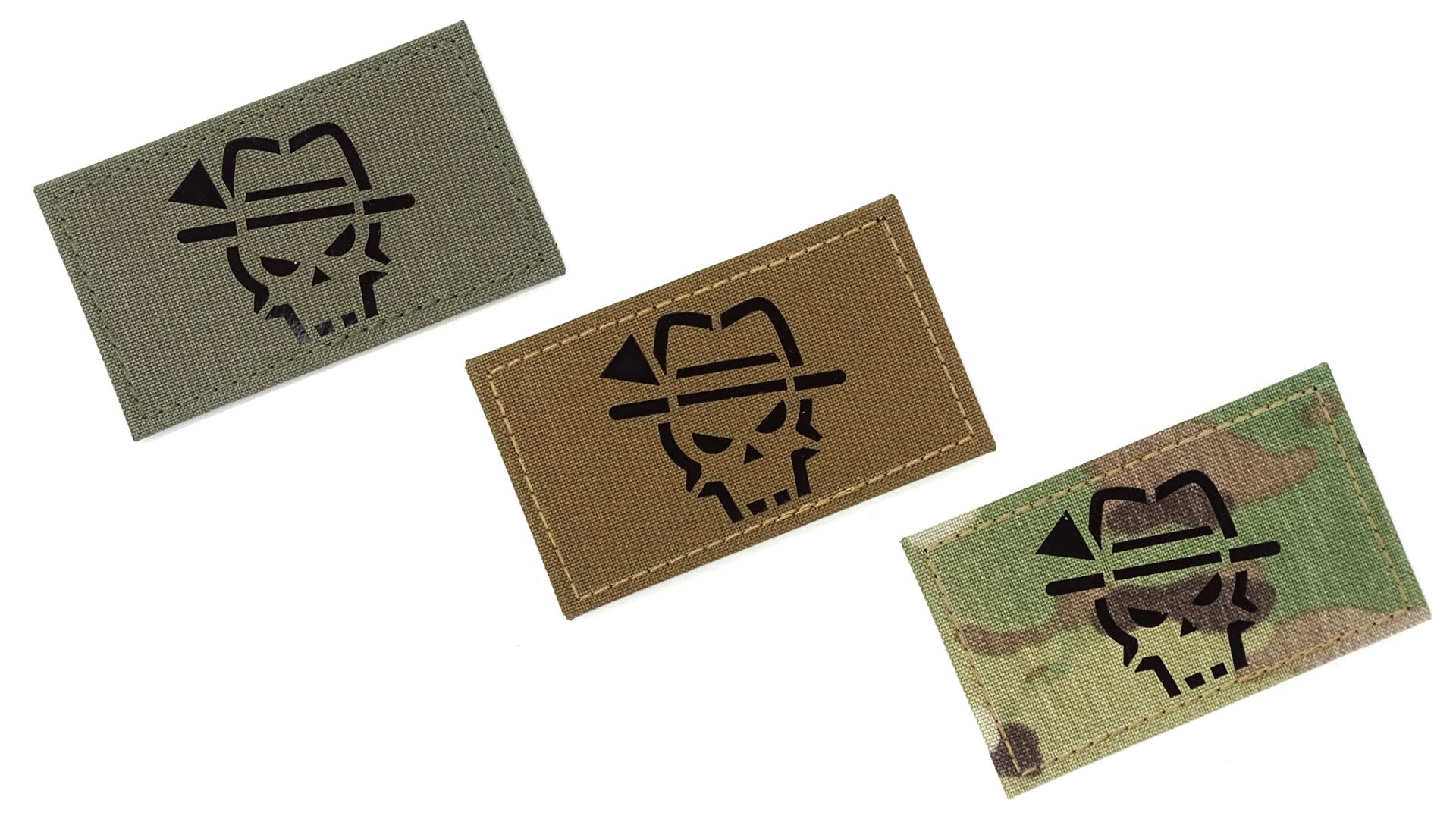 IR Patch mit OA Tactical Sepp Lasercut mit IR Reflector hinterlegt, 3 ...